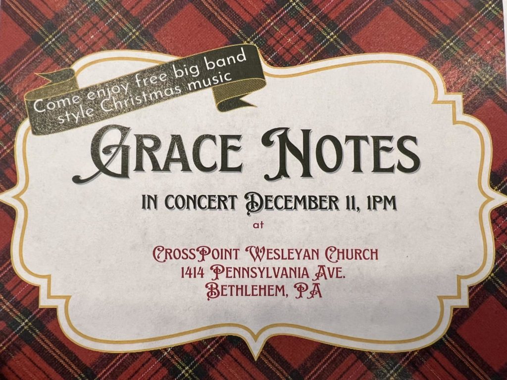 Grace Notes Gospel Big Band in Concert at Cross Point Wesleyan Church ...