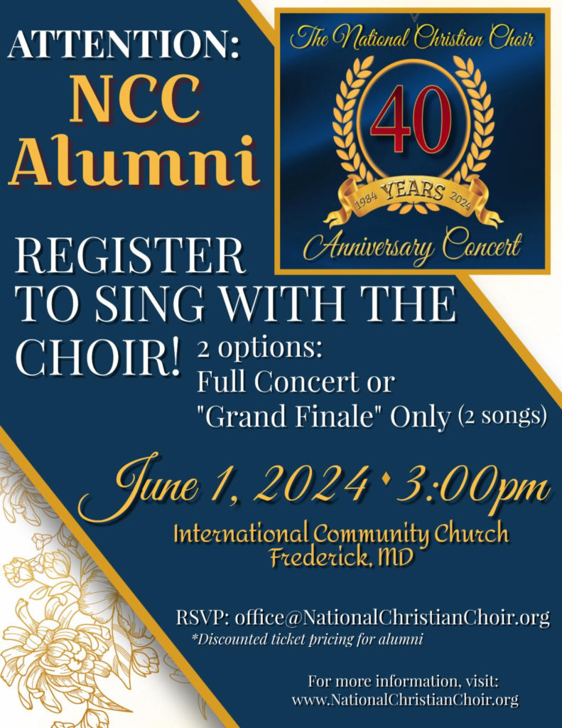 The National Christian Choir- 40 years and more! | WJCS 89.3 FM