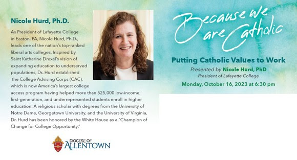 “Because We Are Catholic” Putting Catholic Values To Work With Nicole ...